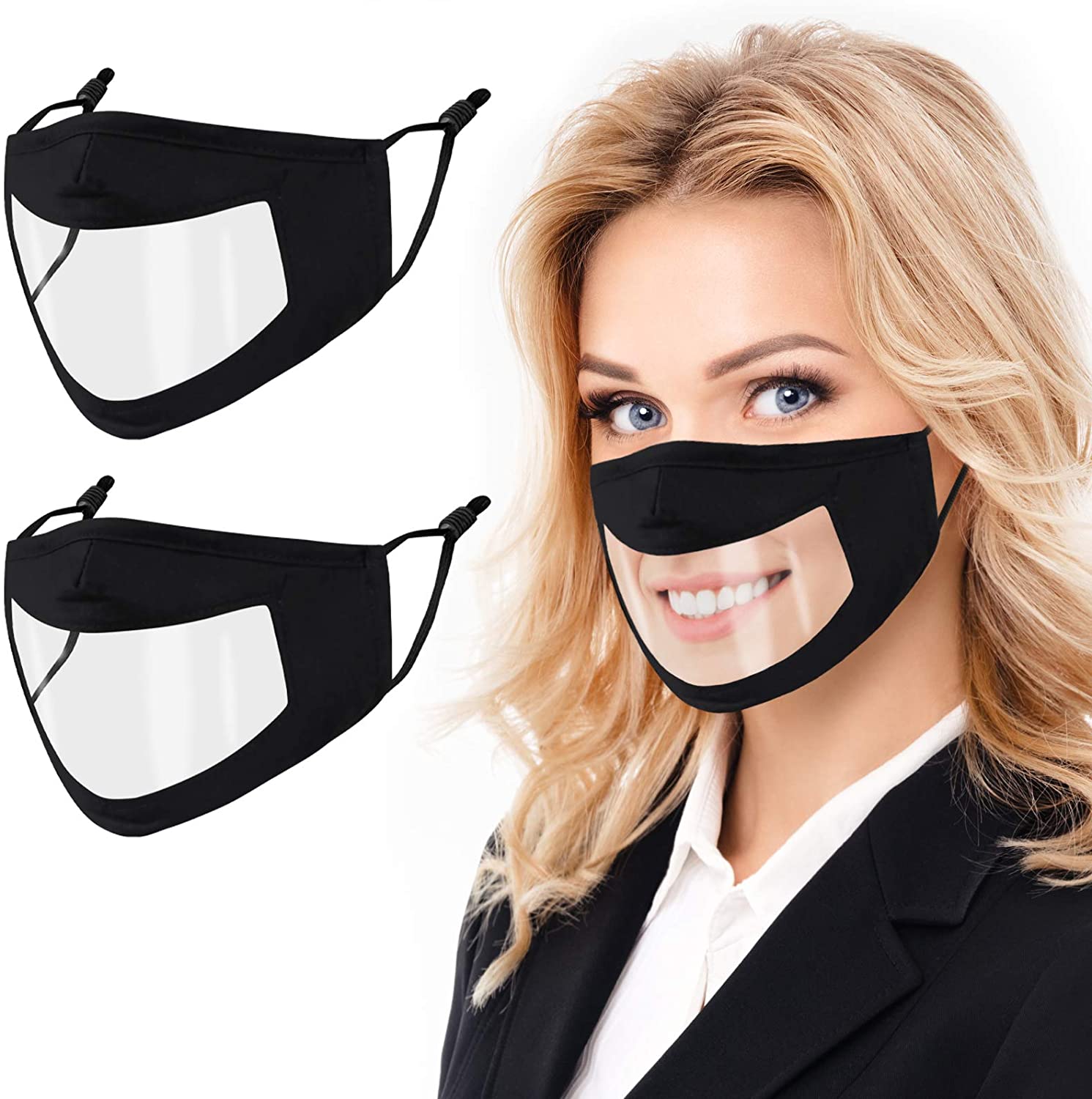 Transparent Face Mask With Nose Wire – lilndary